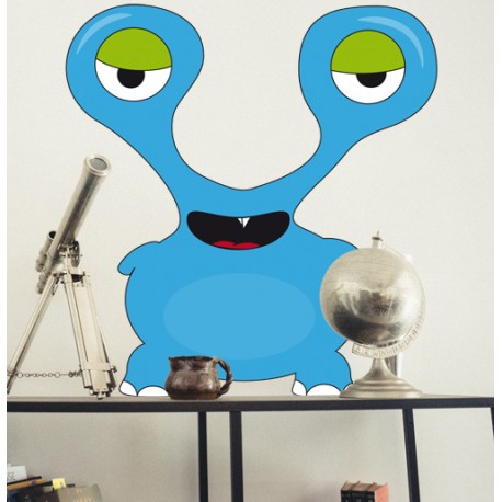Vinilo monstruo azul