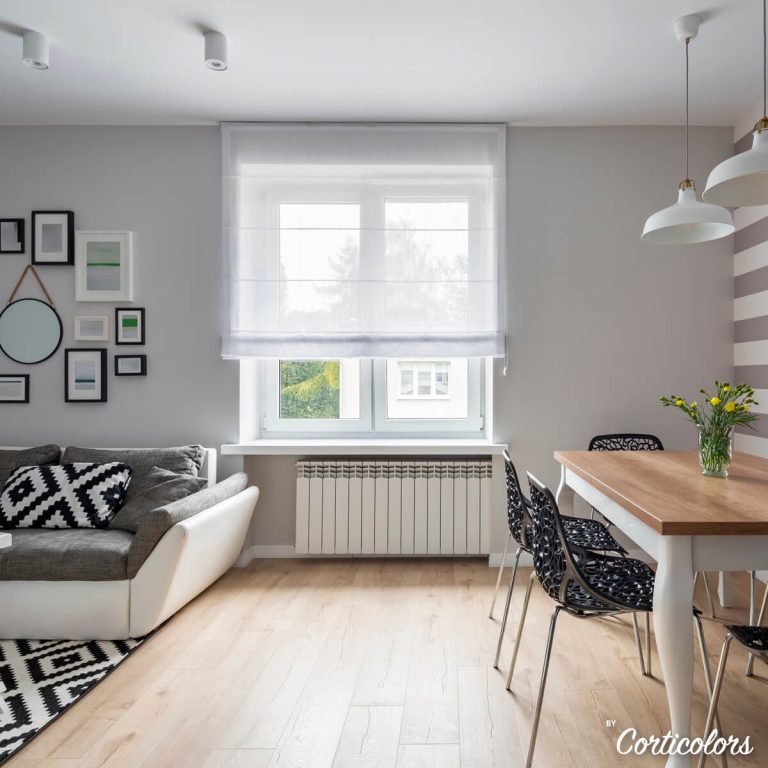 Cómo decorar tu salón comedor con un estor enrollable – Blog Andiar DECO